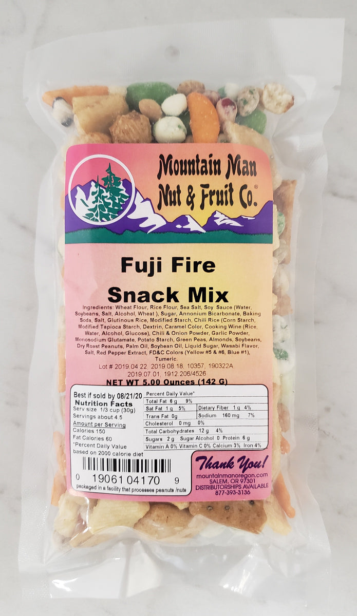 Snack Pack - Fuji fire Snack Mix – Susan-D-Stanley-Mountain-Man